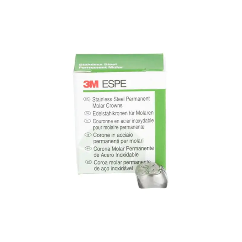 3m™ Stainless Steel Permanent Molar Crowns 6-lr-5 | Dental Hub AE ...